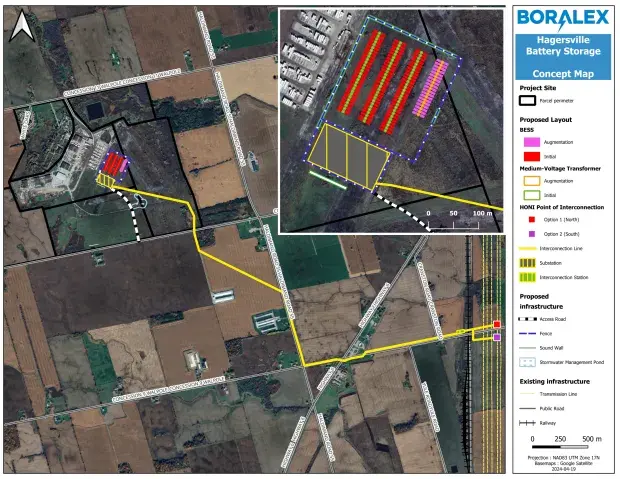 Hagersville, BESS system in Canada | Boralex UK